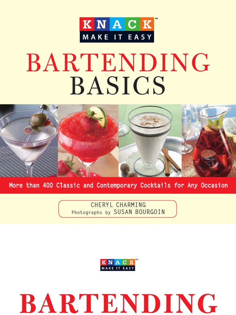 Make It Easy!: Bartending | PDF | Cocktails | Martini (Cocktail)
