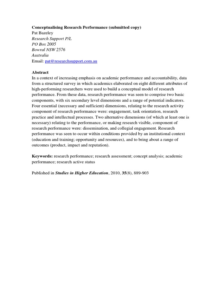 Research Support P/L PO Box 2005 Bowral NSW 2576 Australia ...