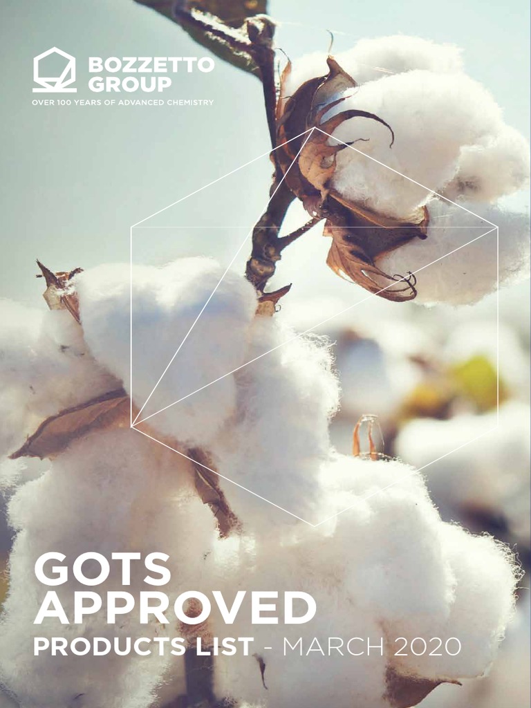 Gots Approved: Products List - March 2020 | Download Free PDF | Dye ...
