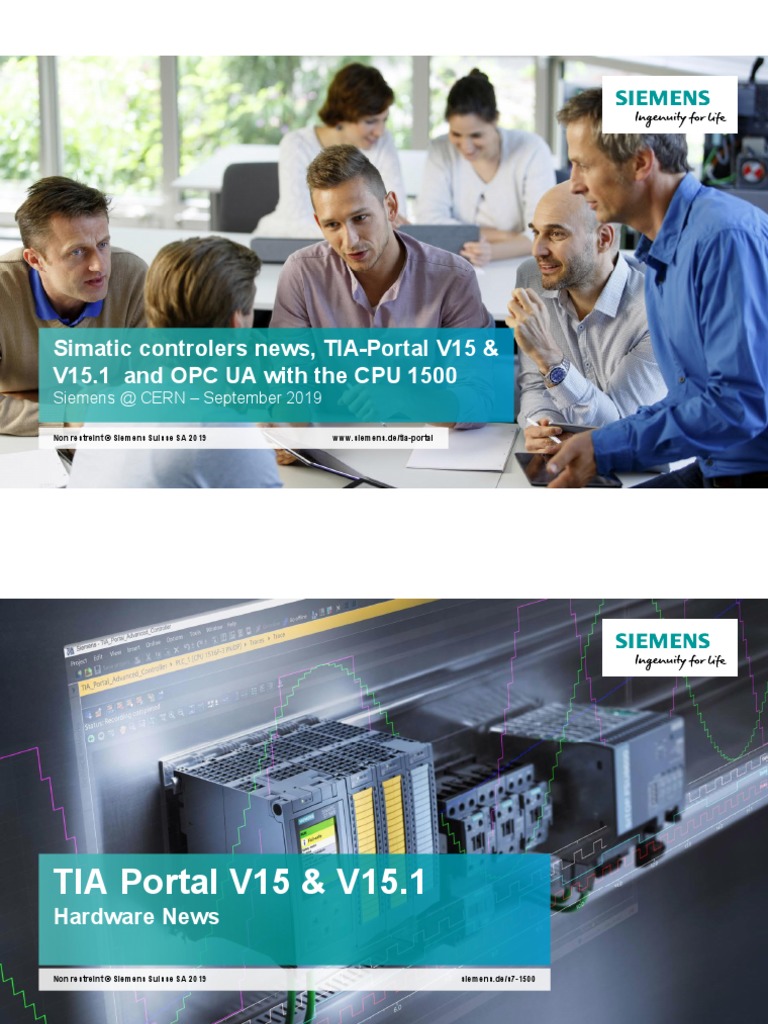 News TIA Portal V15 and V15 1 en | PDF | Operating System ...