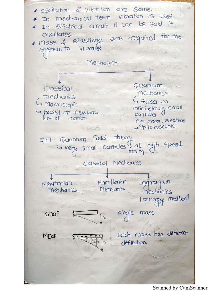 Vibration Notes | PDF