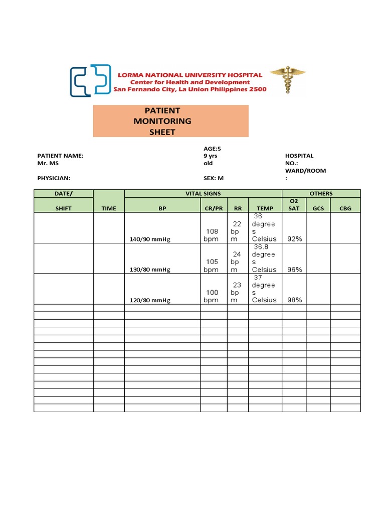 Patient Monitoring for Myocardial Infarction | PDF | Nail (Anatomy) | Heart