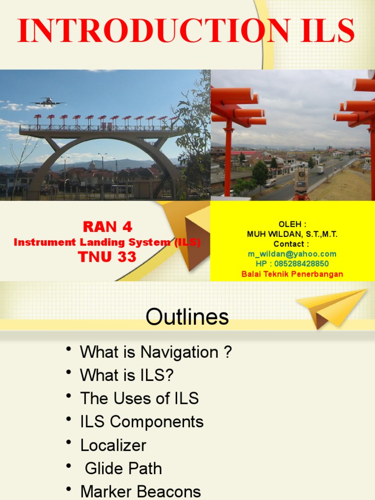 Introduction ILS | PDF | Instrument Flight Rules | Systems Engineering