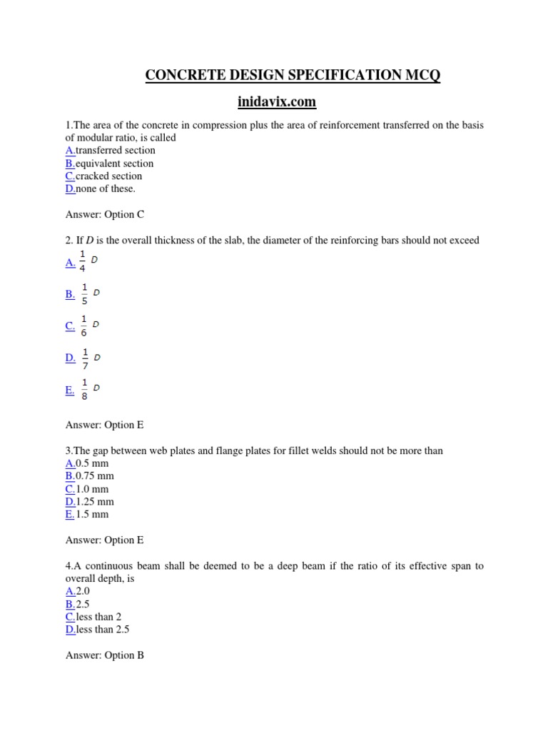 Structural Design Specification | PDF | Beam (Structure) | Concrete