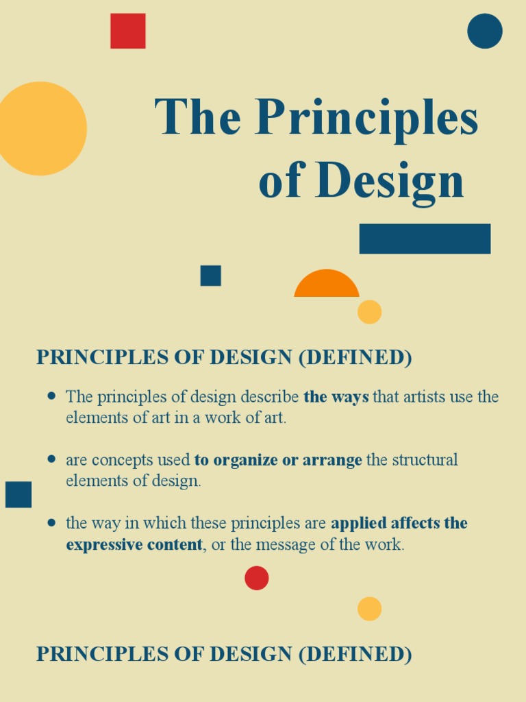 Understanding Design Principles | PDF | Design | Cognition