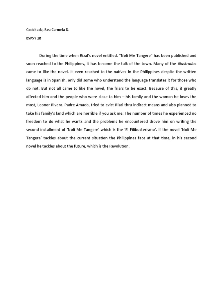 Caduhada, Bea Carmela D. Bspsy 2B | PDF | Mystery, Thriller & Crime ...