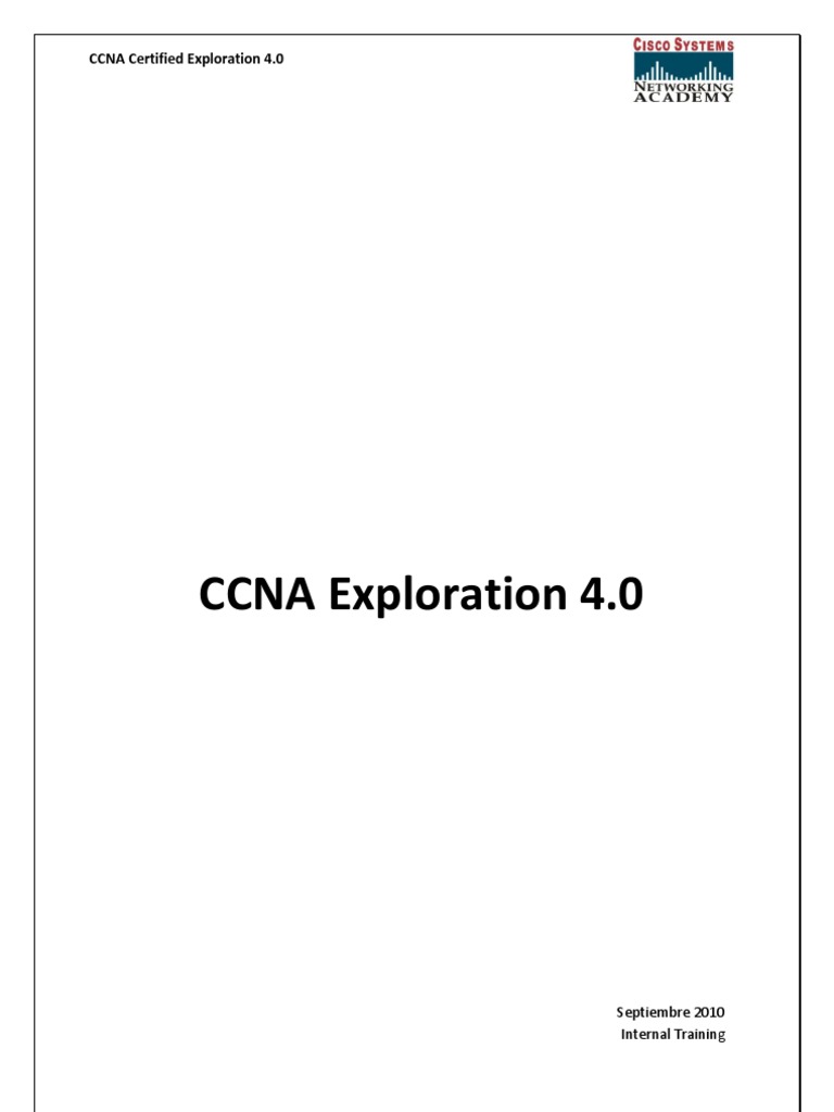 CCNA Exploration 4 Printable Version Final Release | PDF | Servidor web ...