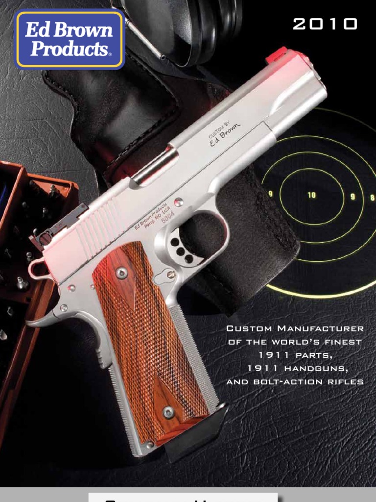 Ed Brown Catalog | PDF | Rifle | Gun Barrel