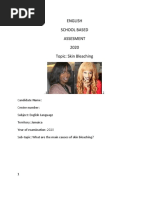 English A Sba Reflections Guide CXC | PDF