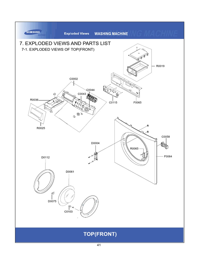 Exploded View & Part List PDF | PDF