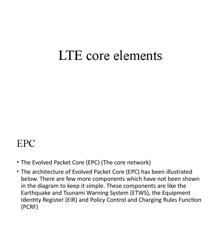 Lte Epc | PDF