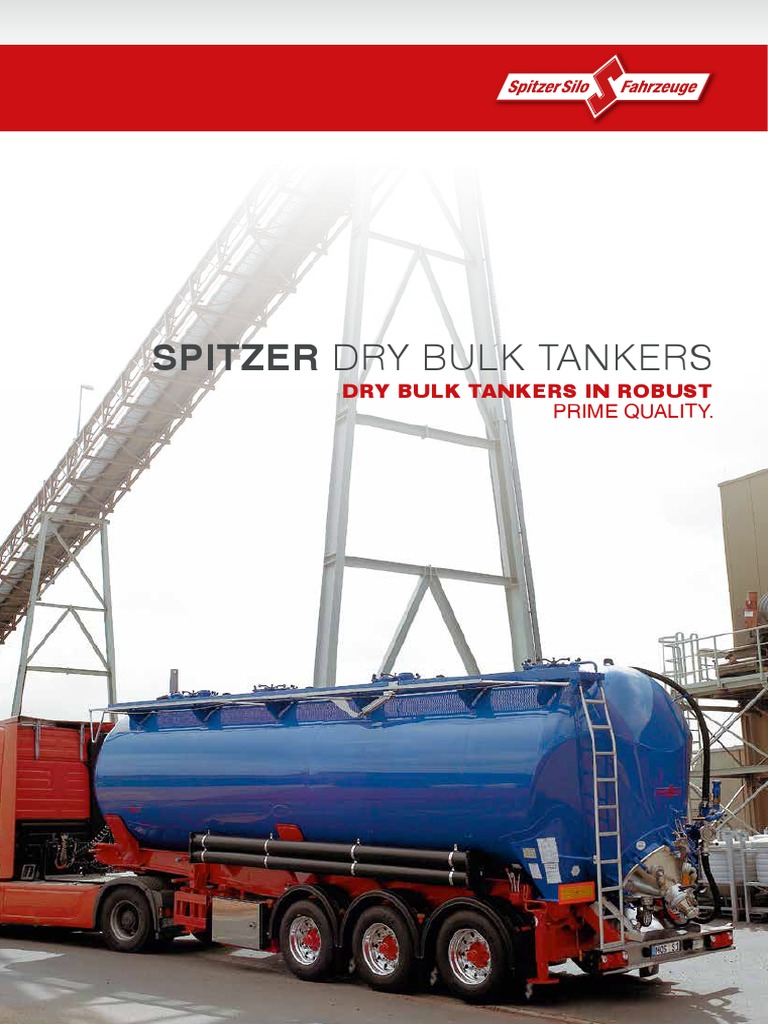 Spitzer: Dry Bulk Tankers | PDF | Semi Trailer Truck | Axle