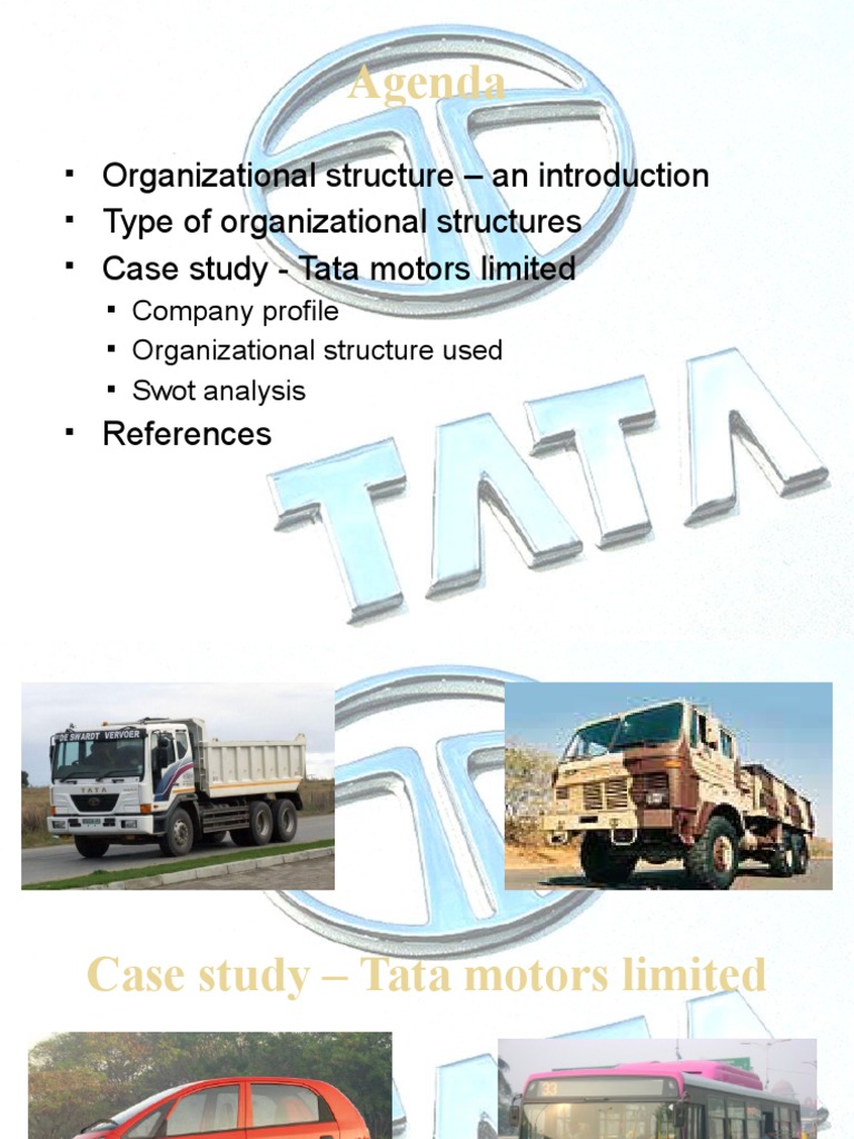 Tata Motors Organizational Structure Analysis | PDF