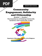 Community Engagement, Solidarity and Citizenship: Module 5 - Quarter 1 ...