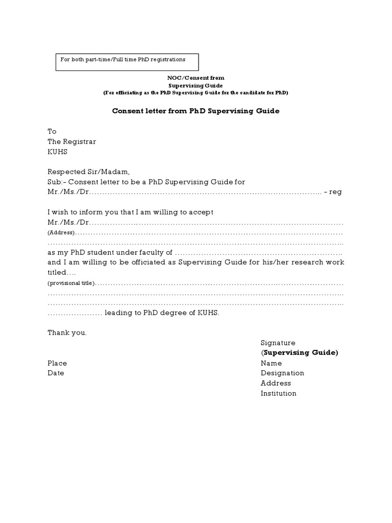 NOC-forms UGC | PDF | Doctorate | Doctor Of Philosophy