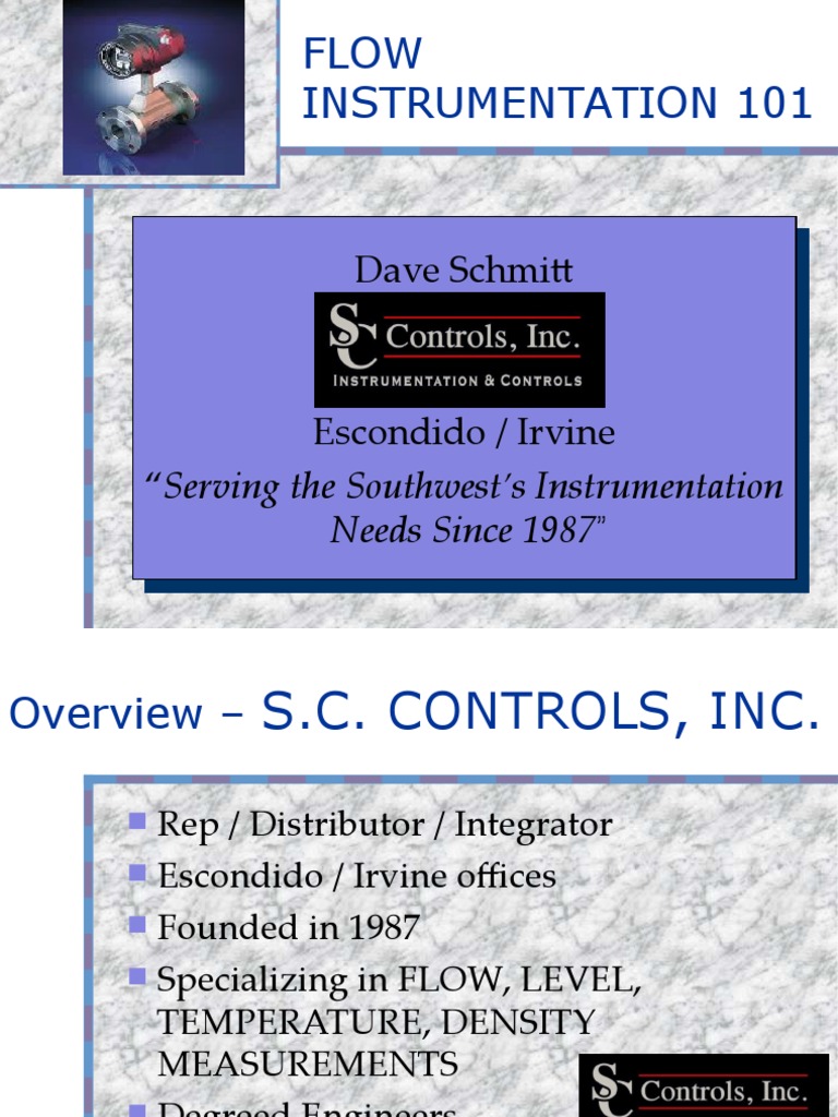 Flow Instrumentation 101 | PDF | Flow Measurement | Fluid Dynamics