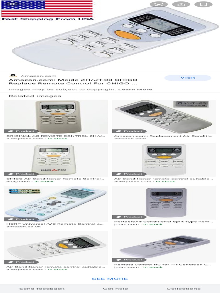 Windy Ac Remote Manual | PDF