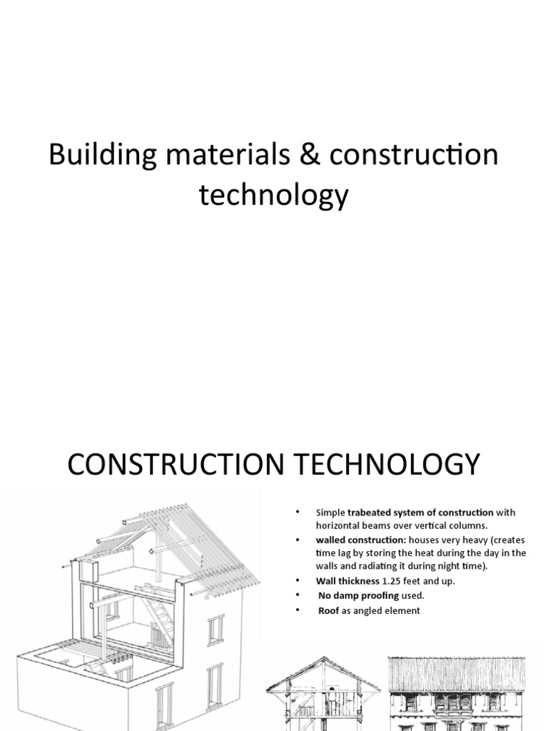 Trabeated Construction Techniques Overview | PDF | Foundation ...