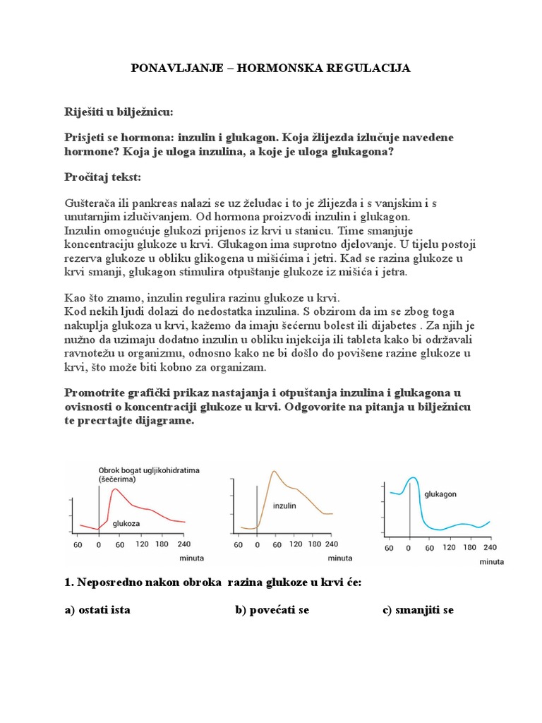 PONAVLJANJE - Hormonska Regulacija | PDF