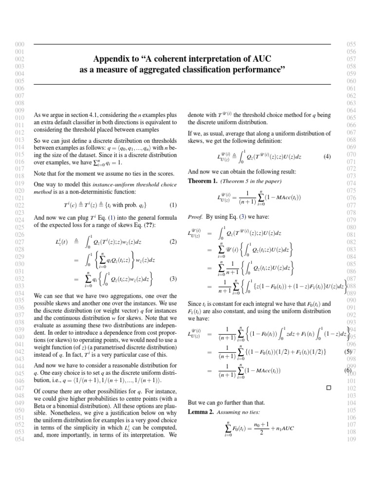 Appendix | PDF | Integral | Probability Distribution