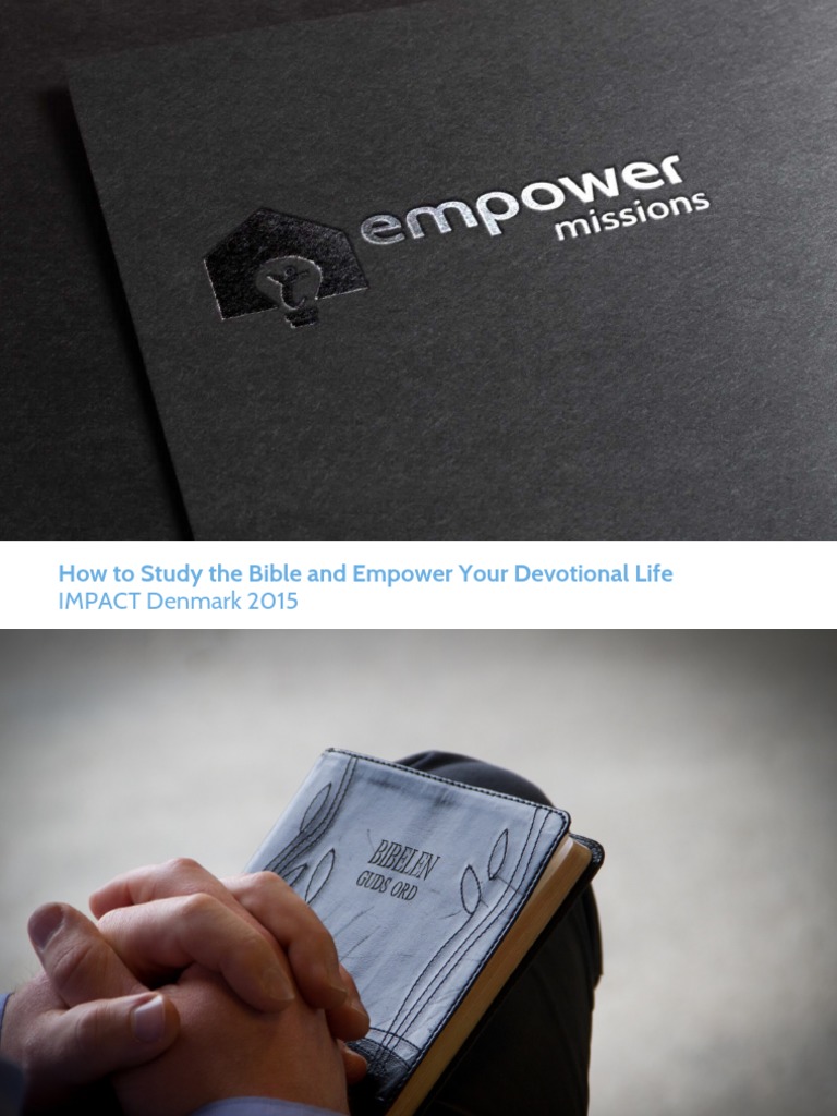 How To Study The Bible And Empower Your Devotional Life Impact Denmark