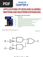 Lecture 3 Minterms and Maxterms | PDF | Boolean Algebra | Teaching Mathematics