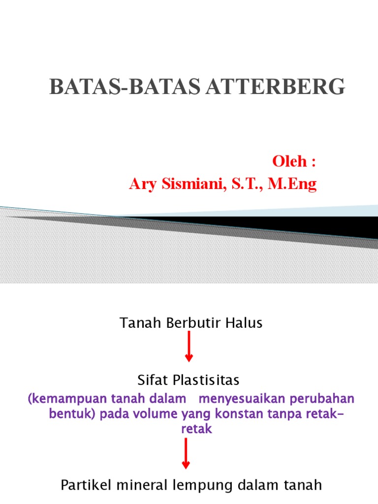 Batas-Batas Atterberg-1 | PDF