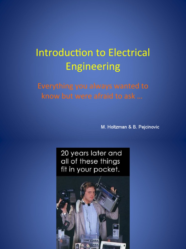 Introduction To Electrical Engineering - v1 | PDF | Engineering ...