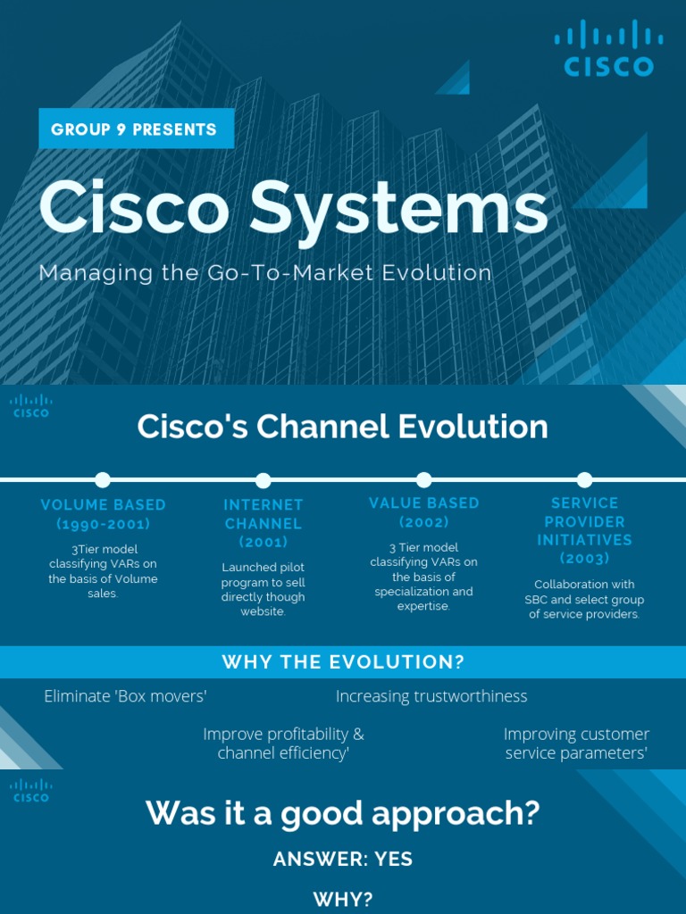 Cisco Systems: Managing the Go-To-Market Evolution | PDF | Voice Over ...