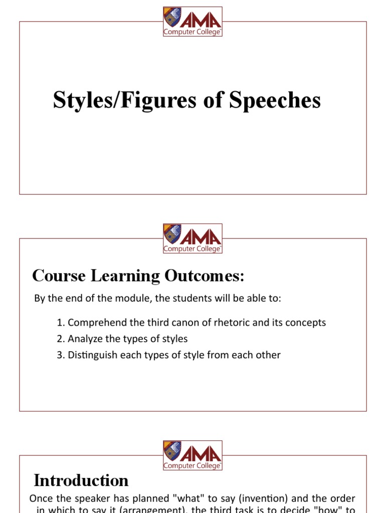 Understanding Styles in Rhetoric | PDF | Rhetoric | Word