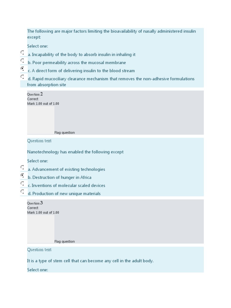 STS Quiz 5 Final | PDF | Cell Potency | Life Sciences
