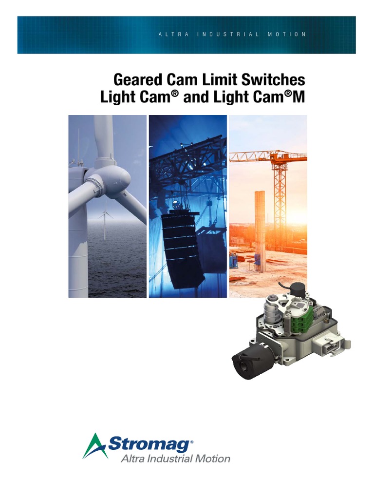 Stromag - Geared Cam Limit Switches | Download Free PDF | Mechanical ...