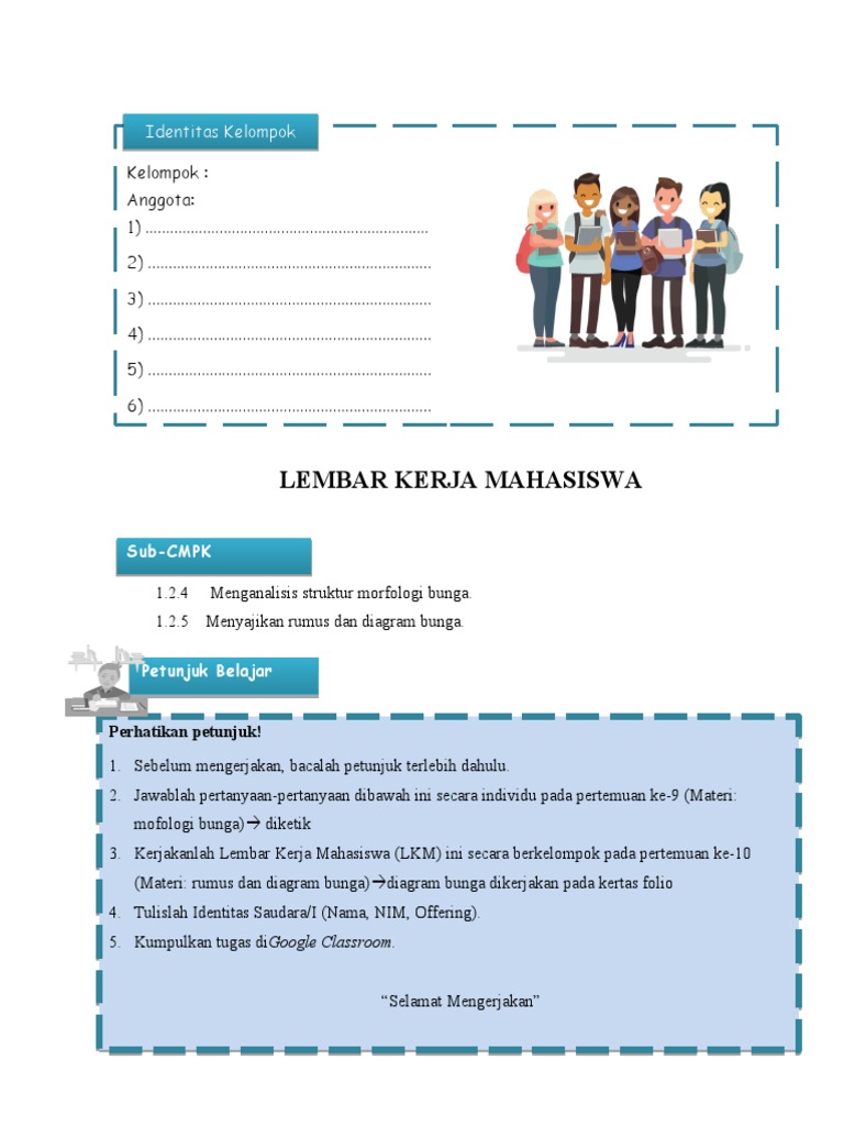 Lembar Kerja Mahasiswa (LKM) Pertemuan 9 10 | PDF