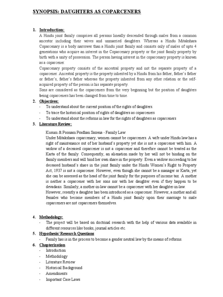 Family Law Sypnosis | PDF | Wife | Government