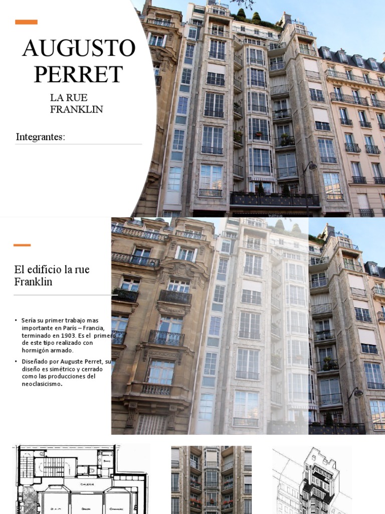 Edificio Rue Franklin de Auguste Perret | PDF | Hormigón | Sectores ...