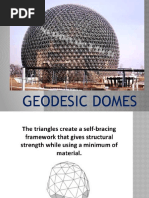 Geodesic Dome Construction Guide | PDF | Dome | Building Engineering