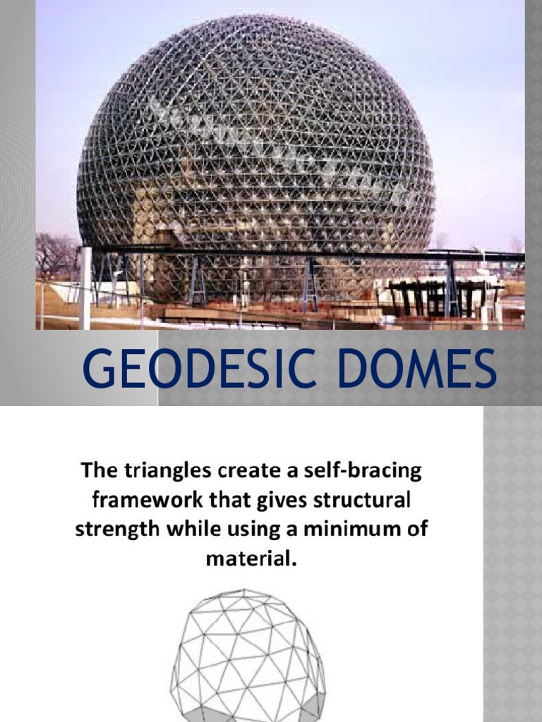 Geodesic Domes | PDF | Dome | Building Engineering