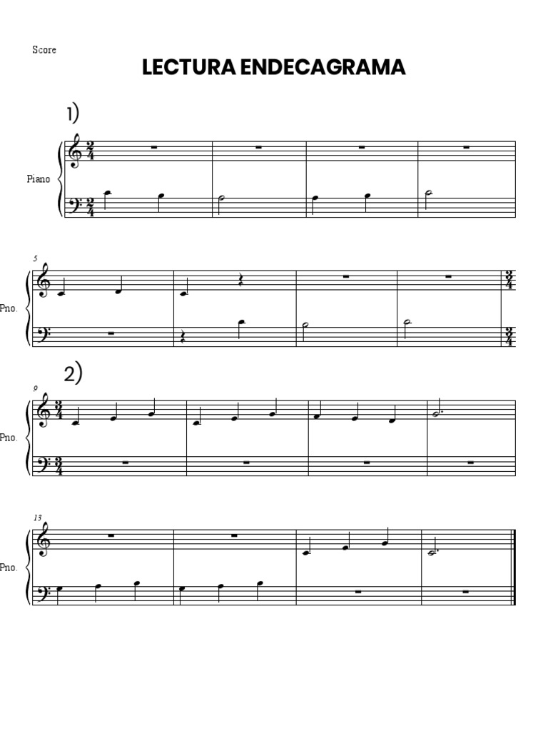 1 - Lectura Endecagrama | PDF