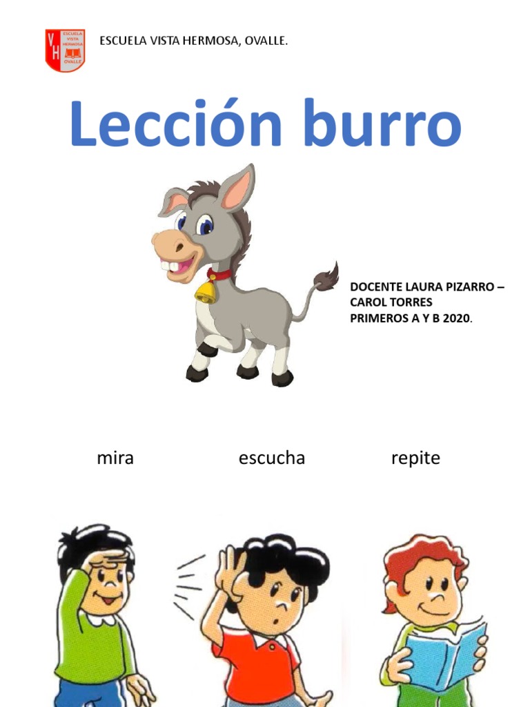 Leccion Burro | PDF