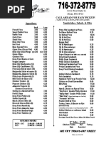 Dickeys Brochure Menu | PDF | Barbecue | Sausage