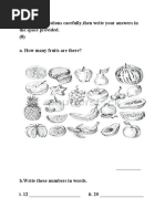Grade 1 Revision Worksheet Shapes | PDF | Teaching Methods & Materials