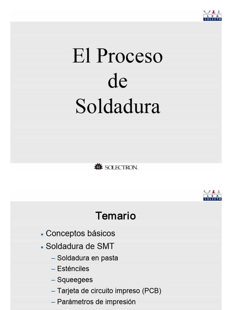 Proceso de Soldadura SMT y PTH | Descargar gratis PDF | Placa de circuito impreso | Soldadura