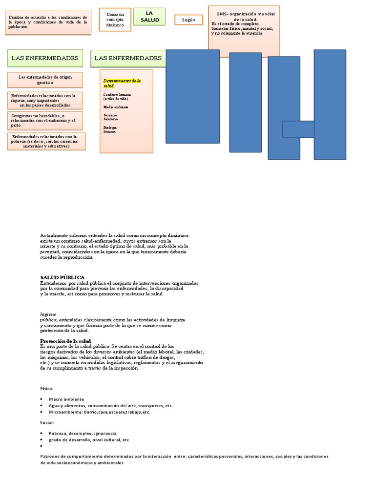 Mapa Conceptual - OMS | PDF | Asistencia sanitaria preventiva | Comportamiento