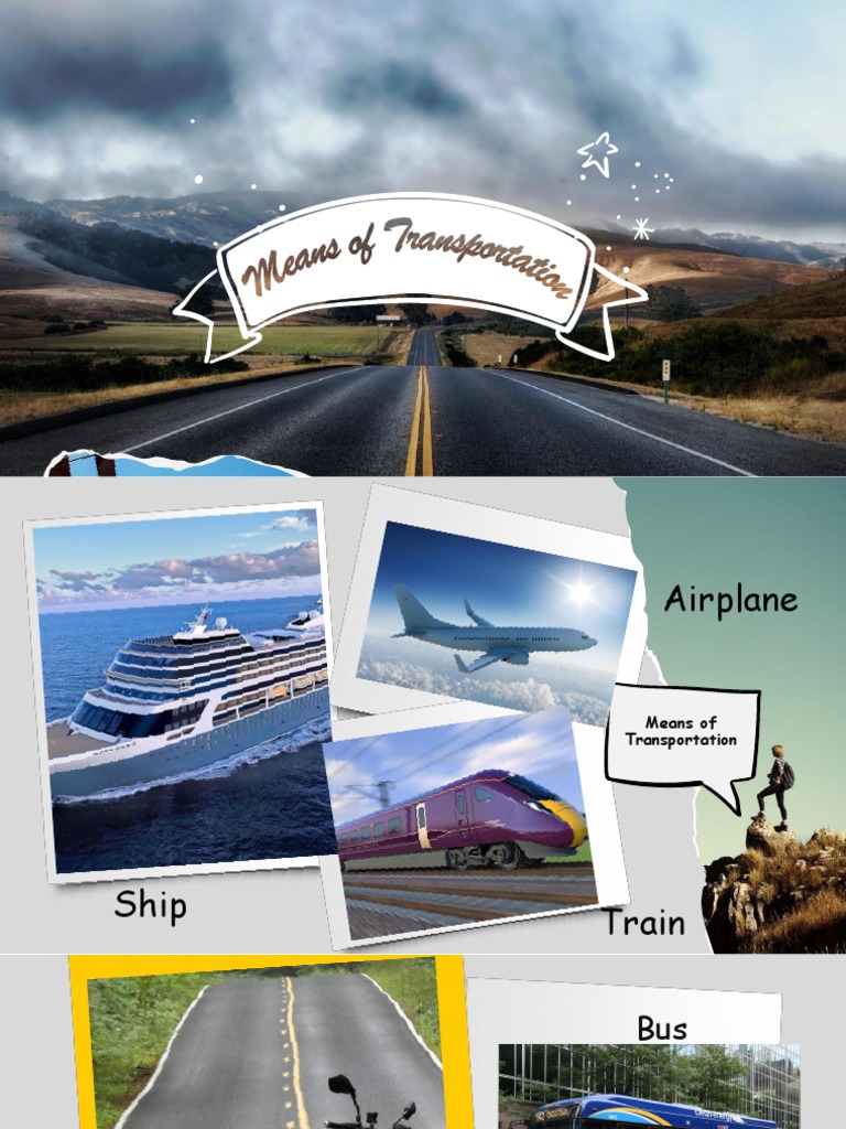 Means of Transportation Overview | PDF