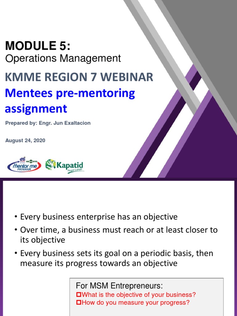M5 - Assignment | PDF | Business Process | Inventory