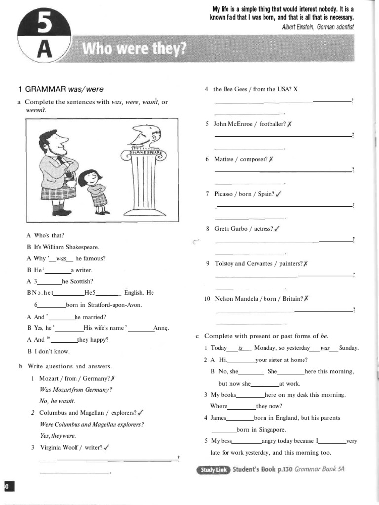 New English File Elementary Workbook 40 A 48 PDF | PDF | Verb | Noun