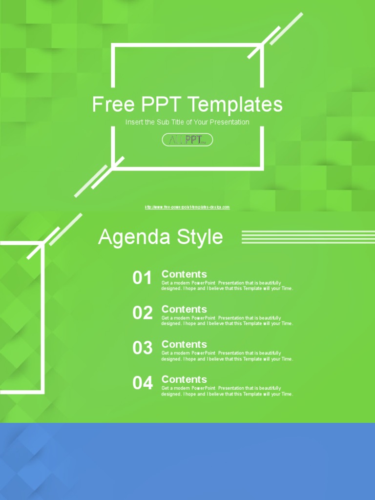 Free PPT Templates: Insert The Sub Title of Your Presentation | PDF