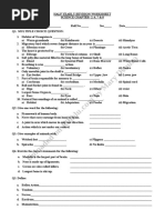 Science Worksheet Grade 5 - Topic: Solid Liquid Gas Name: - Date: - A ...