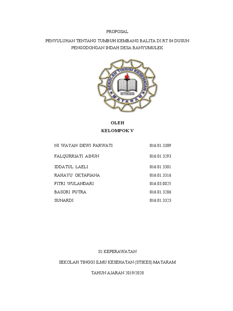 PROPOSAL Dan SAP Tumbang KOMUNITAS | PDF
