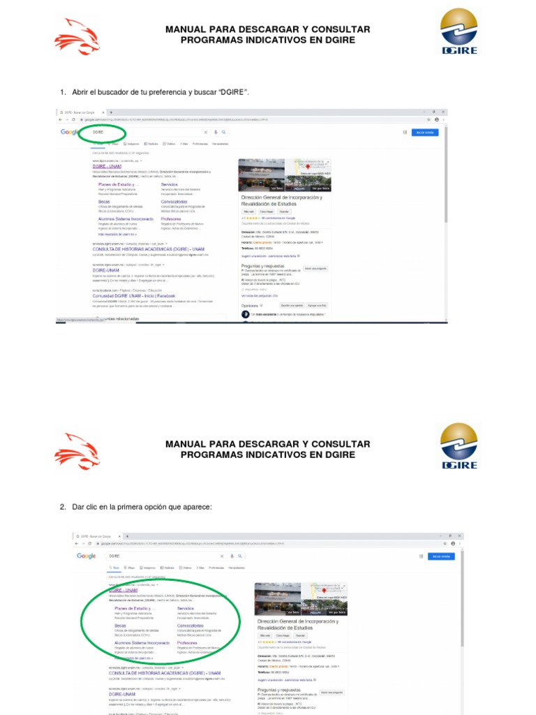 Manual para Consultar-Descargar Programas Indicativos | PDF